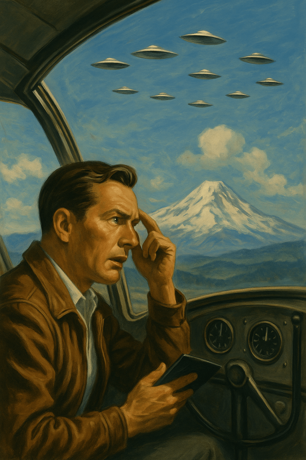 L’affaire Kenneth Arnold : le jour où les soucoupes ont envahi le ciel ...