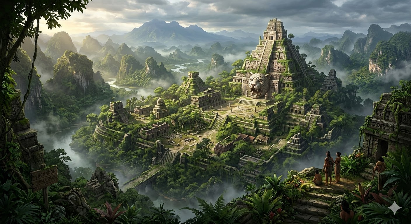 La Cité Fantôme de Sac Balam : Entre Brumes Mayas et Secrets de la ...
